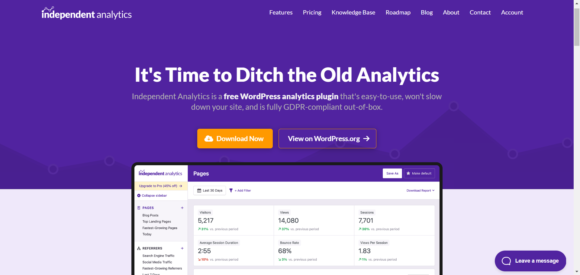 5 Free WordPress Analytics Plugins to Monitor Traffic & User Behavior