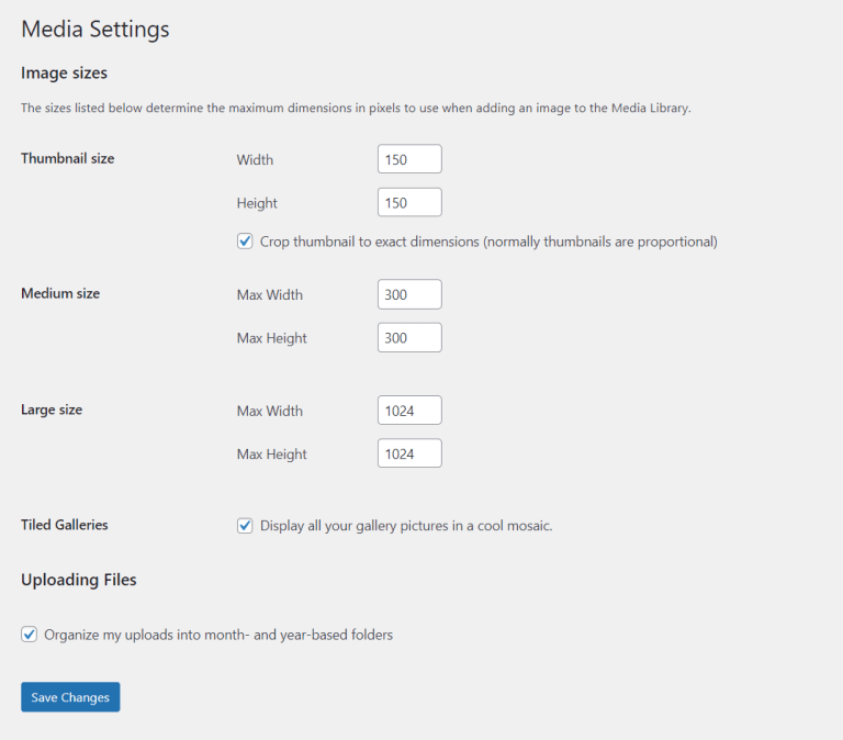 WordPress Image Size - How to Choose The Right Image Size